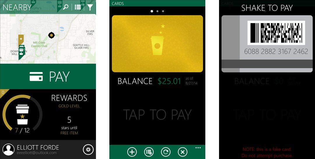Pay for your latte with MyBucks, a new Starbucks app for Windows Phone ...