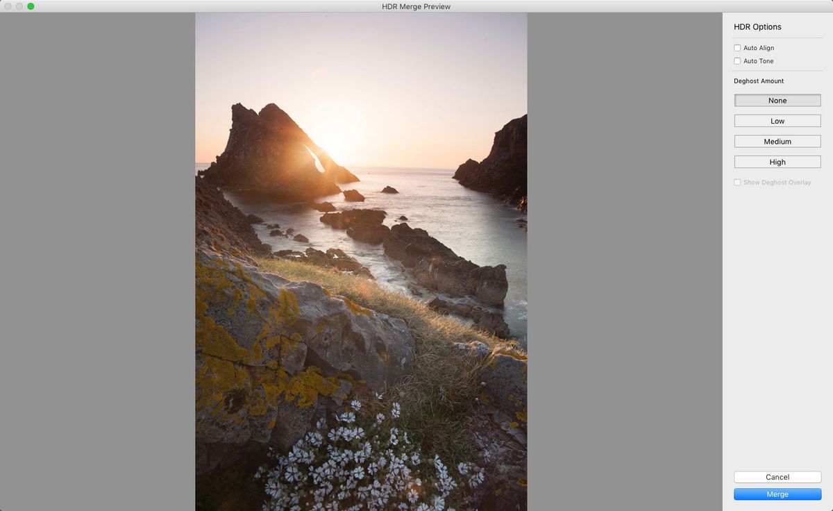 Lightroom series part 26: How to merge a series of exposures into a raw ...