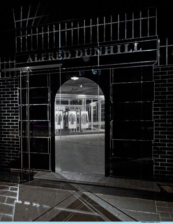 Alfred Dunhill installation, NYC | Wallpaper
