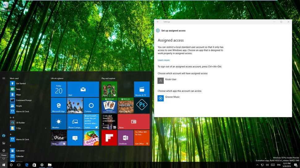 How to set up Assigned access on Windows 10 to restrict users to a ...
