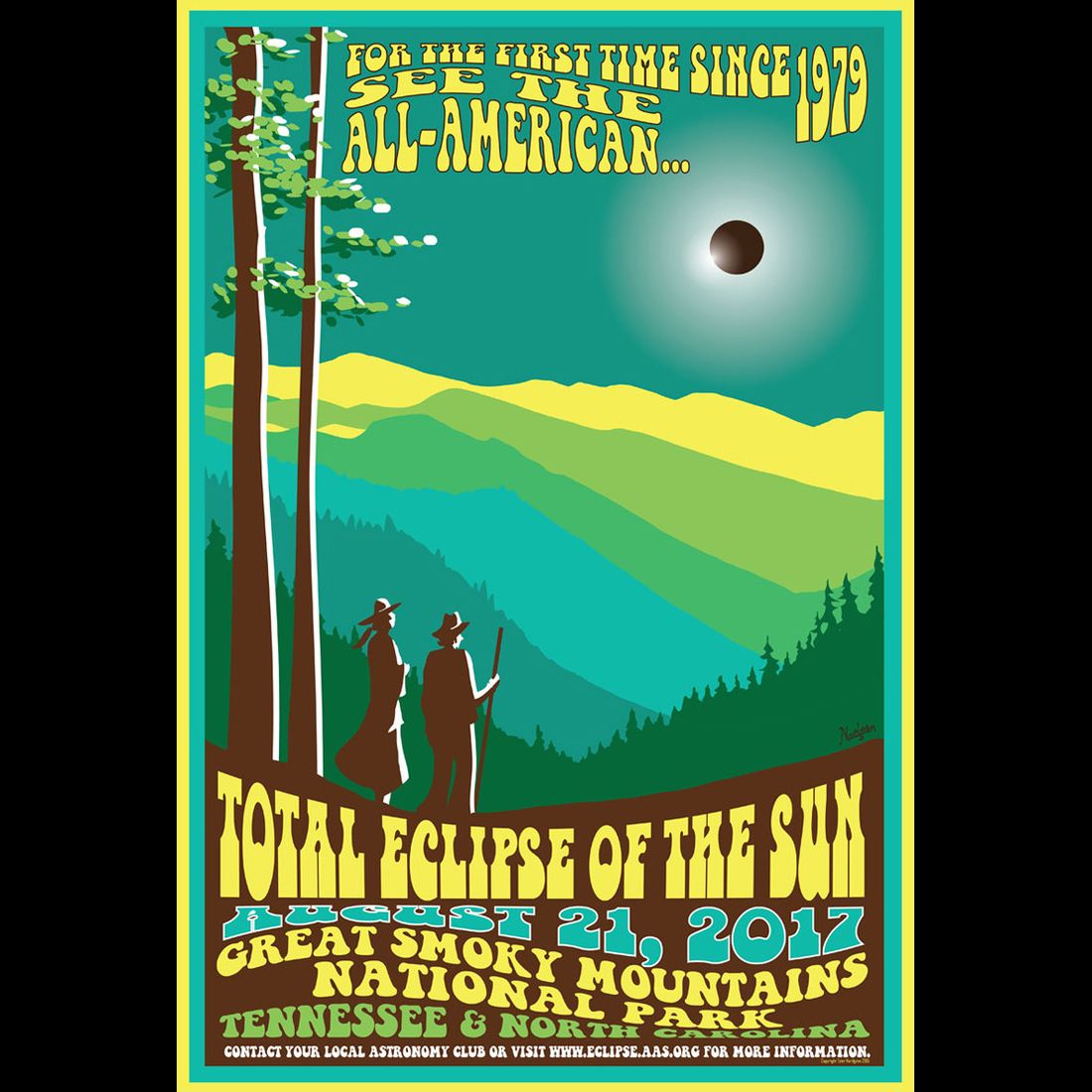 Gorgeous 2017 Solar Eclipse Posters by Astronomer-Artist Tyler Nordgren ...