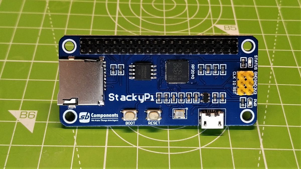 SB Components StackyPi Review: RP2040 Board Looks Like Pi Zero | Tom's Hardware