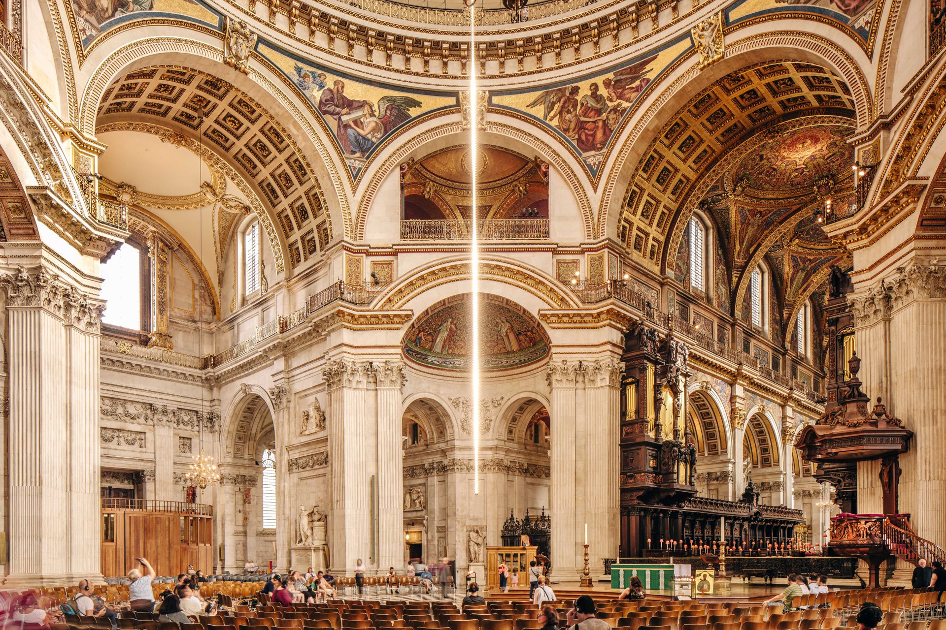 At St Paul’s Cathedral, sound becomes light for LDF 2023 | Wallpaper*