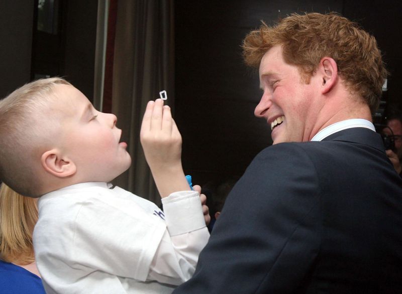 62 Photos of Prince Harry With Kids That Prove He Was Meant to Be a Dad ...