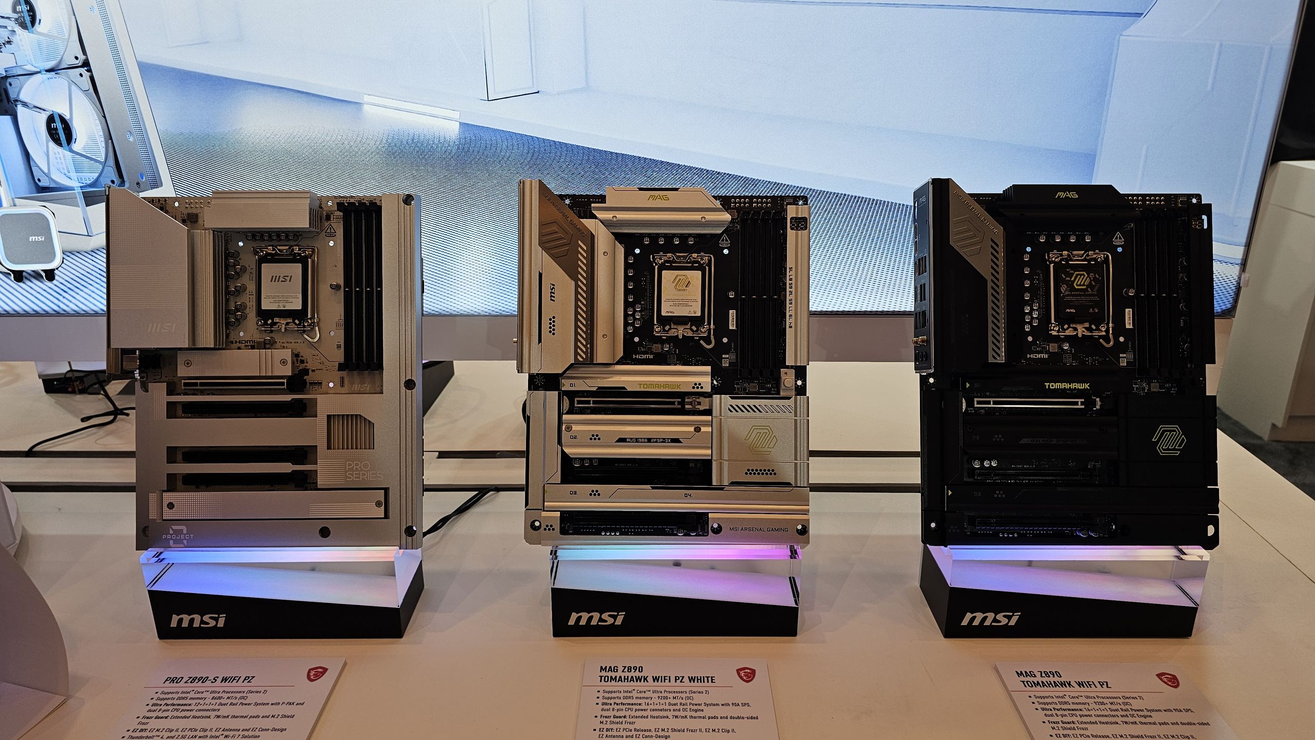 MSI reveals Project Zero motherboards featuring concealed connectors ...