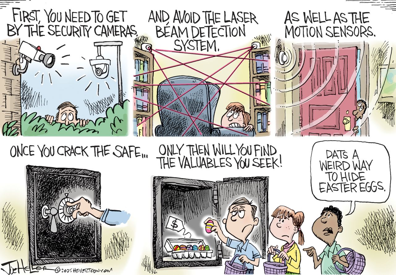 Today's political cartoons - April 18, 2025 | The Week