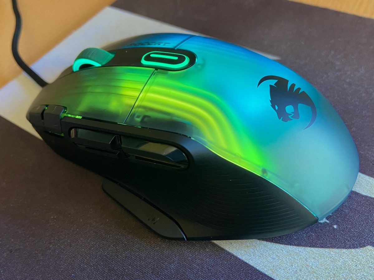 Roccat Kone XP mouse review: Perfect for the RGB-loving MMO gamer ...