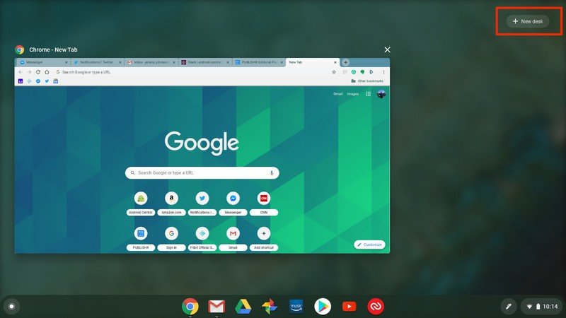 How to use Virtual Desks on a Chromebook | Android Central