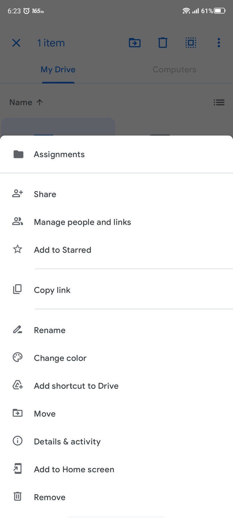 How to change folder colors in Google Drive | Android Central