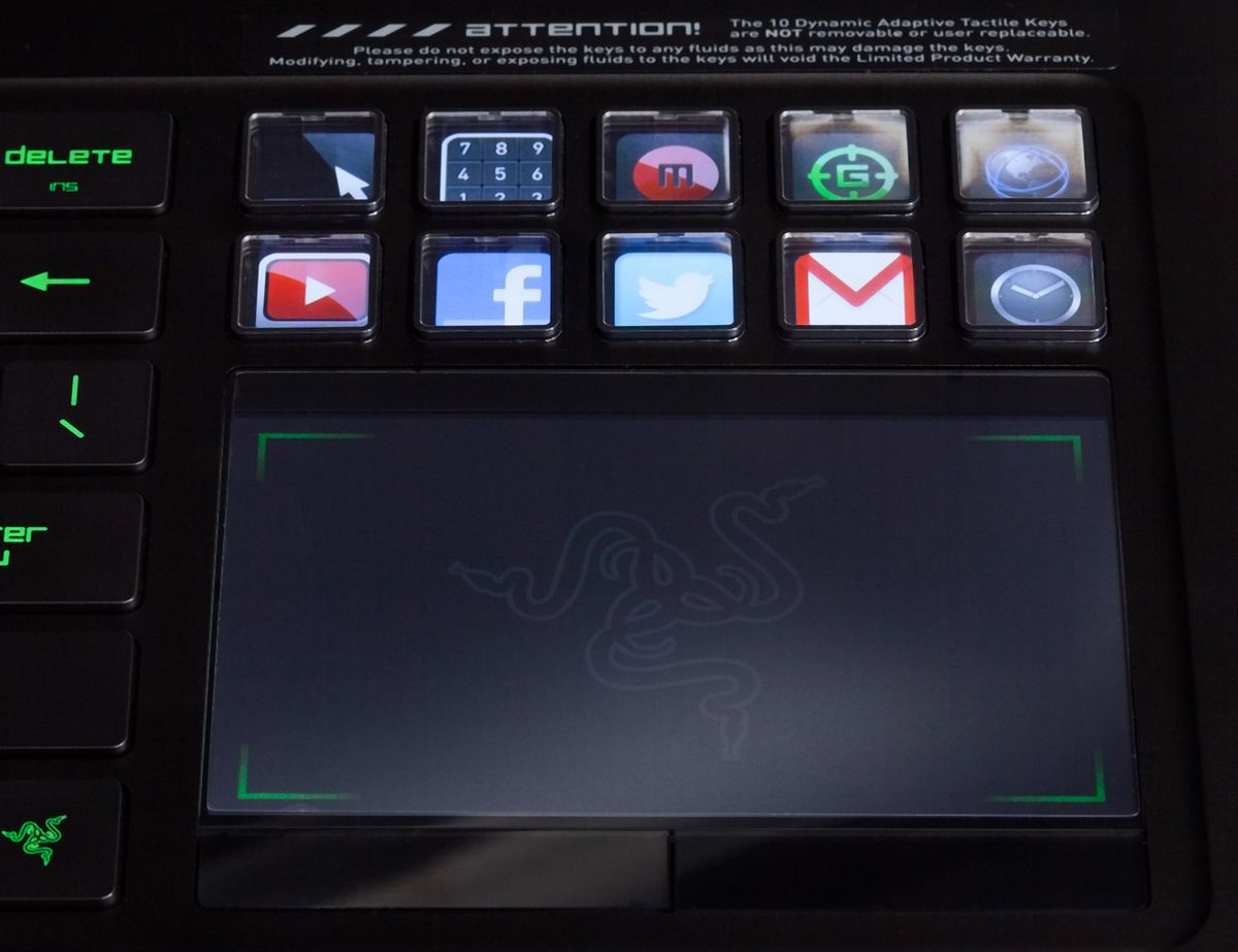 SwitchBlade UI And Keyboard - Razer's Second-Generation Blade Notebook ...