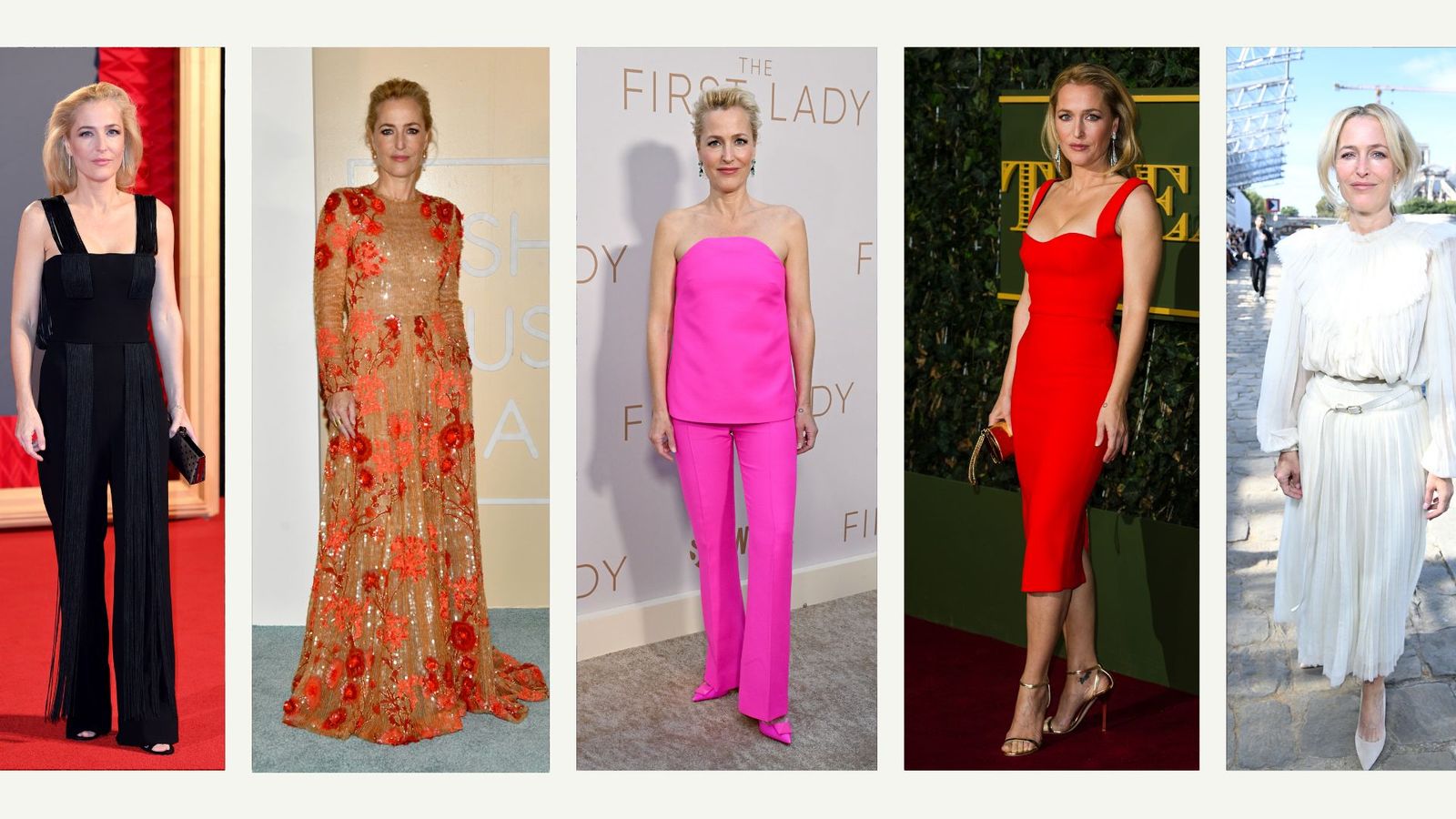 Gillian Anderson's best looks: 32 iconic outfits from the star | Woman ...