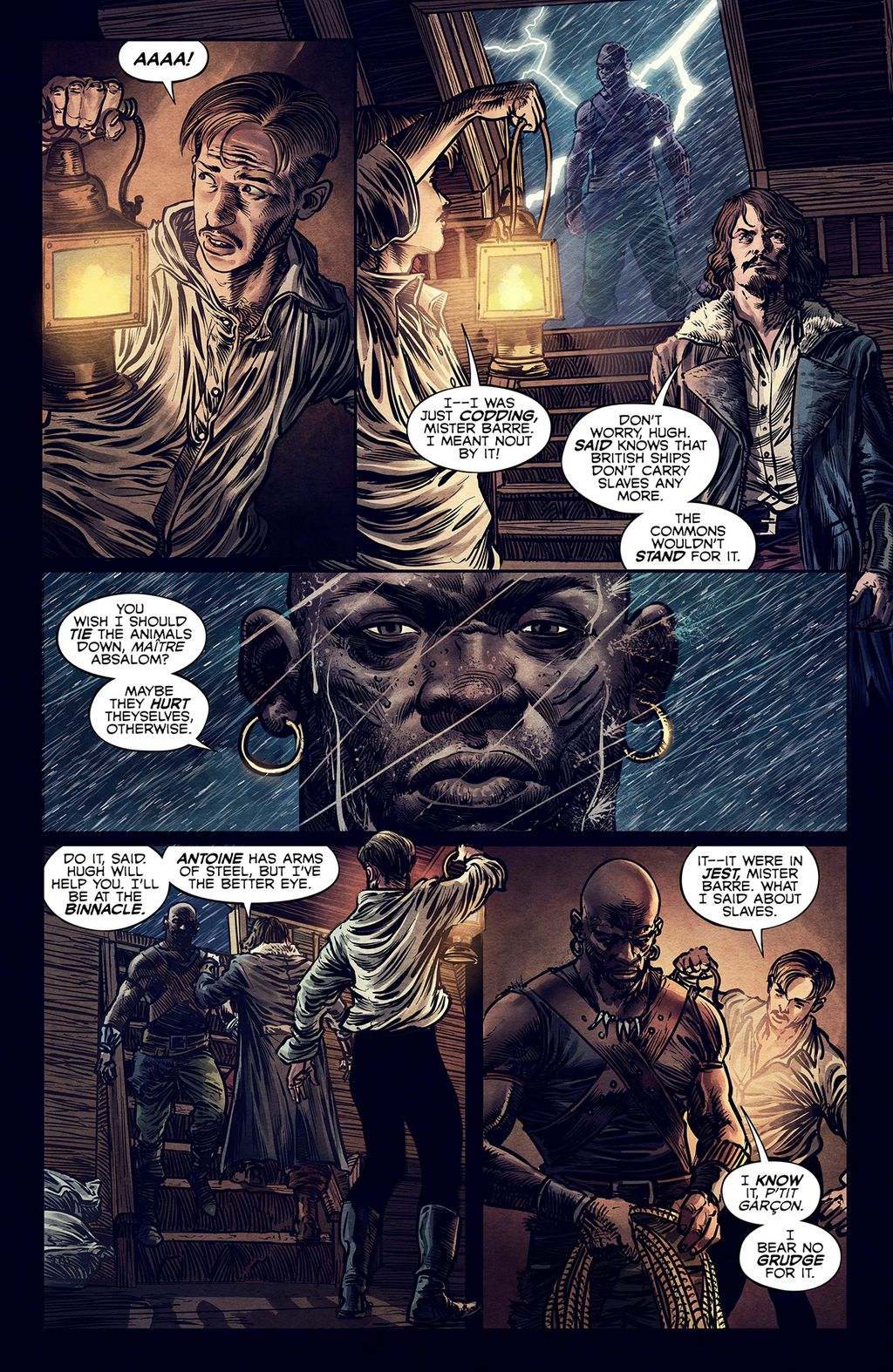 Writer Mike Carey brings The Lycan to life by embracing the primal ...