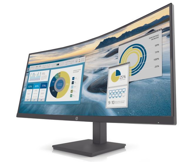 HP unveils four new monitors at CES — including the 34-inch curved ...
