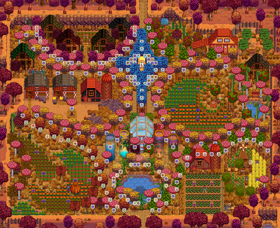 Let's all de-stress for a minute by looking at beautiful Stardew Valley ...