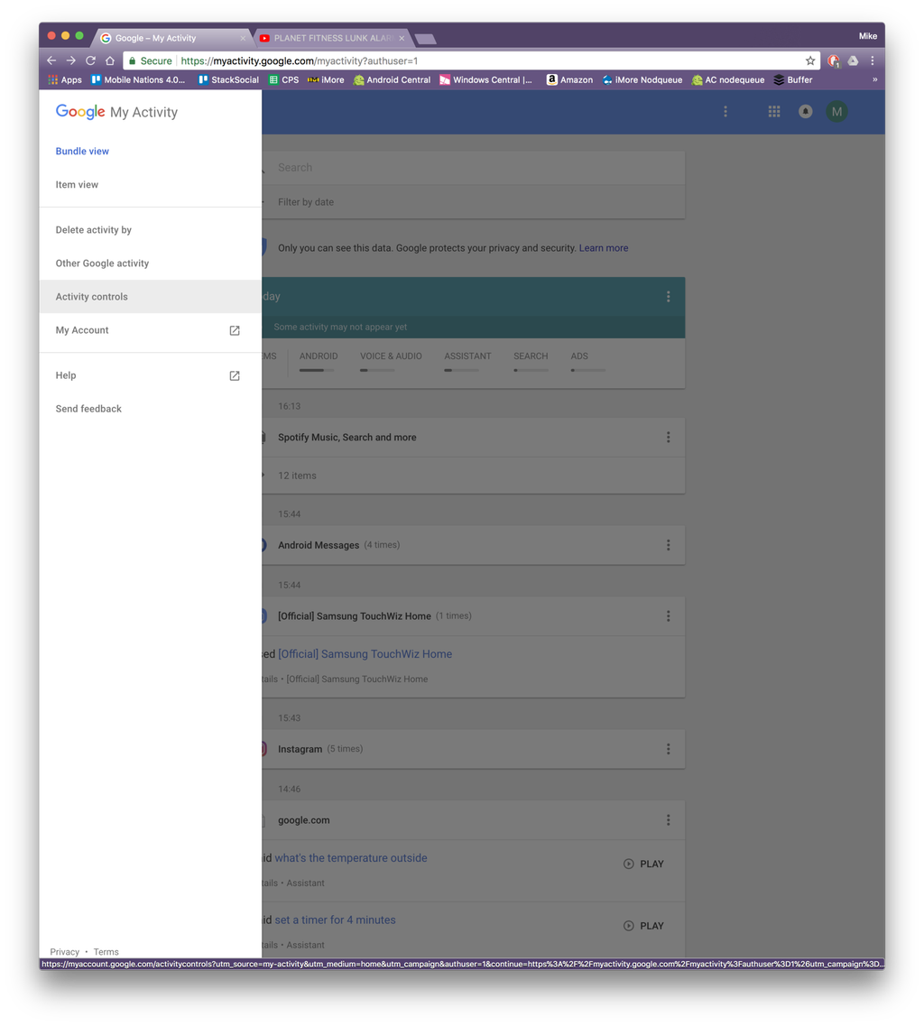How to delete or turn off 'My Activity' in your Google account | iMore