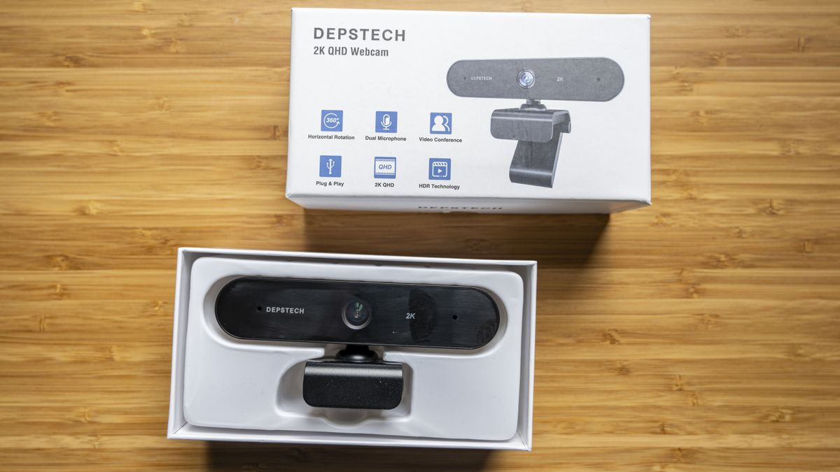 Depstech 2K QHD webcam review | Digital Camera World