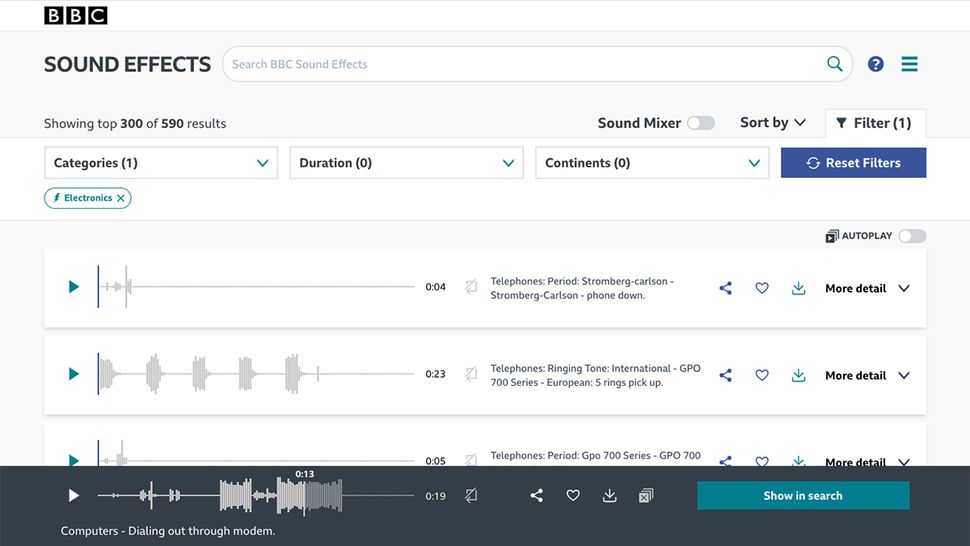 Did you know that you can download more than 33,000 BBC sound effect ...