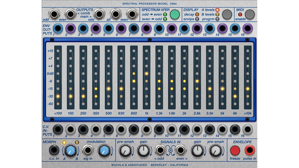 A plugin version of the much coveted Buchla 296e module is now ...