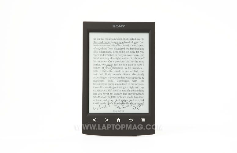 Sony Reader PRS-T2 Review | eReader Review | Laptop Mag