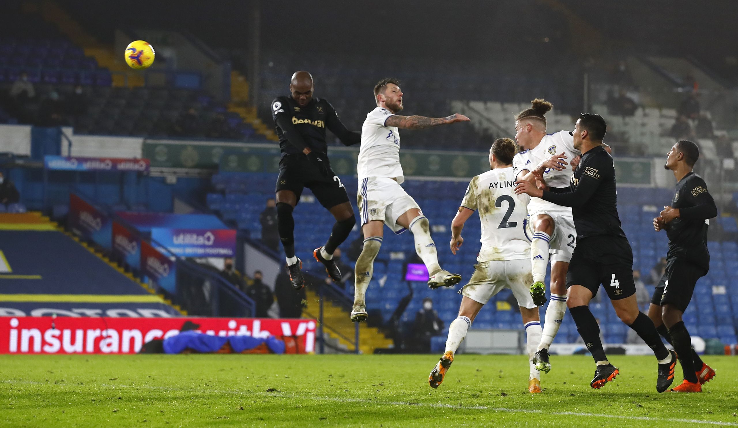 Leeds undone by set-pieces again as West Ham fight back to win on the ...
