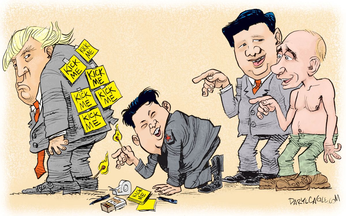 Political cartoon U.S. Hillary Clinton Foundation | The Week