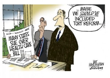 For Dems, a new reason for tort reform | The Week