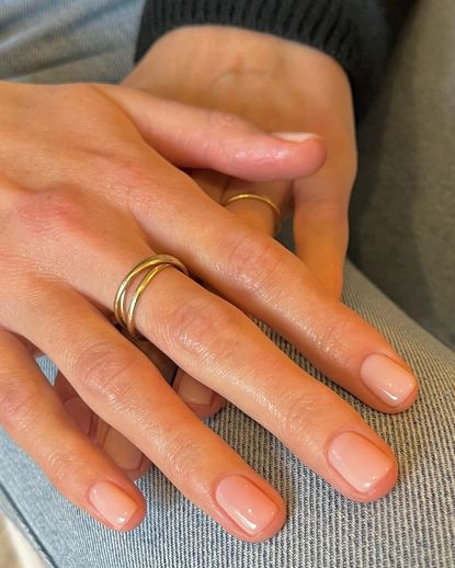 Skin Tint Nails Are the Chic Nail Trend Dominating My Feed | Who What Wear