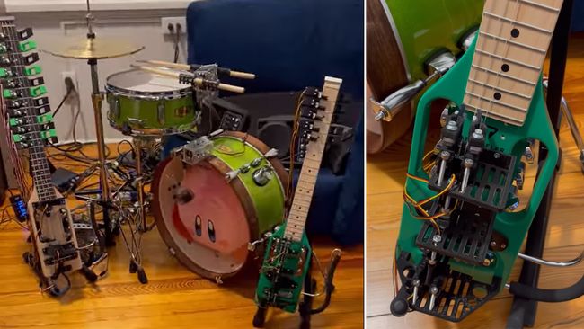 An engineer has programmed a terrifying all-robot band – watch it nail ...