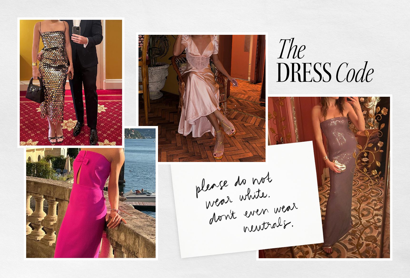 The 2024 Guide to Wedding Etiquette | Who What Wear