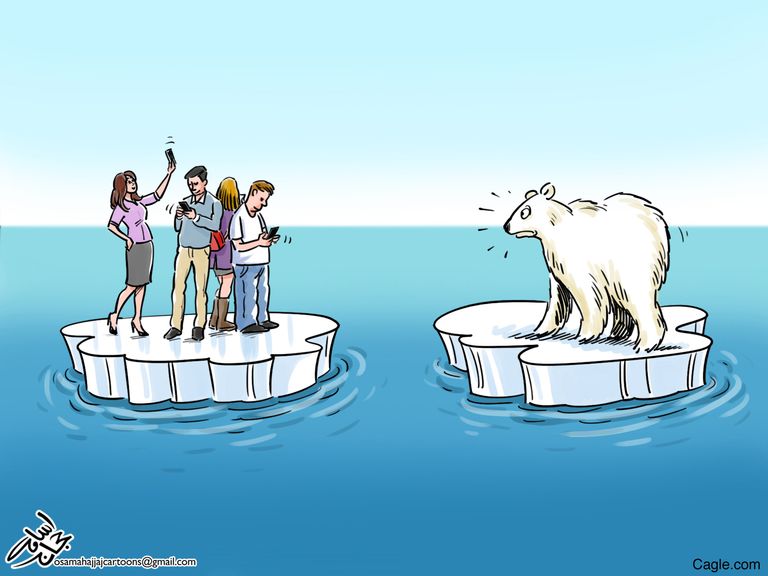 Editorial cartoon World Climate Change Technology | The Week