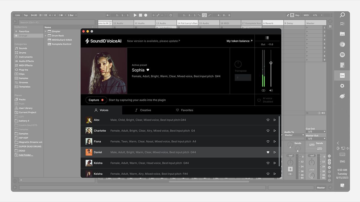 “The first AI voice changer plugin for your DAW”: Sonarworks SoundID VoiceAI can make your vocal ...