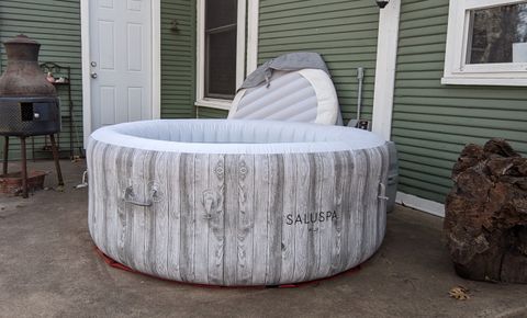 Bestway SaluSpa Fiji inflatable hot tub review | Top Ten Reviews