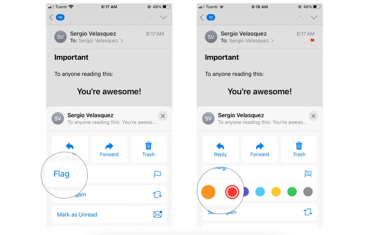 How to flag emails on iPhone and iPad | iMore