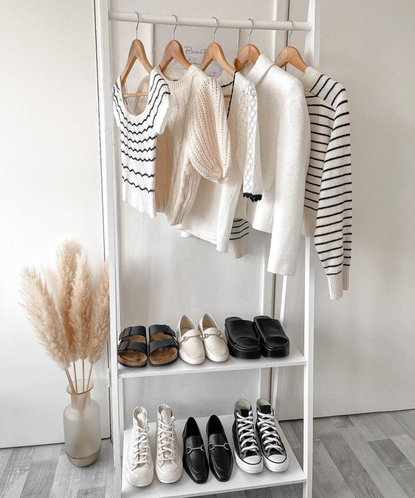 How to make a clothing rack look good | Real Homes