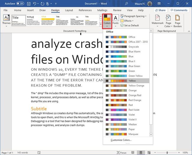 How to use content themes and styles in Microsoft Word | Windows Central