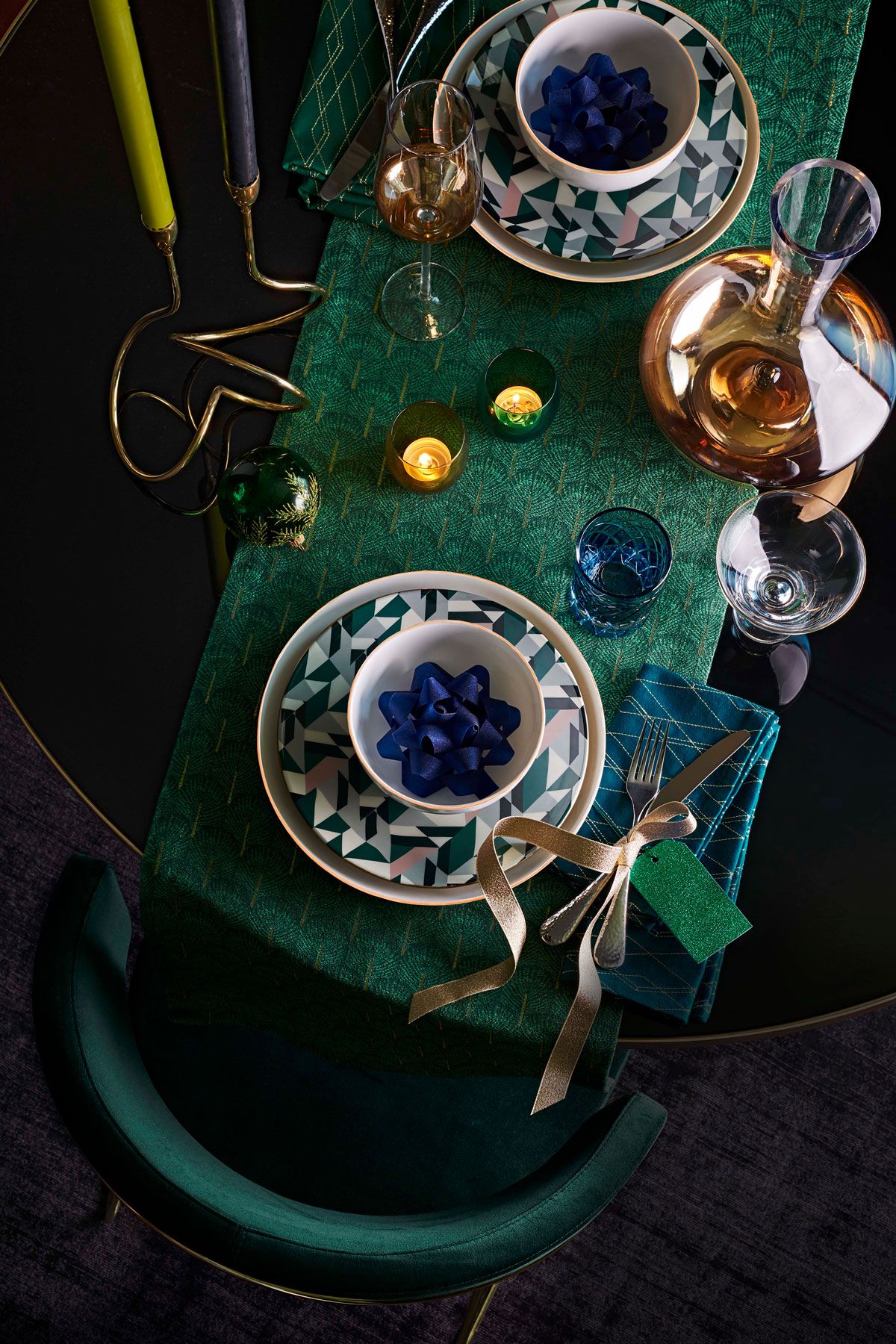 The best tables are dressed with more than crackers and candles..