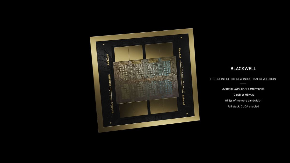 Nvidia’s next-gen AI GPU is 4X faster than Hopper: Blackwell B200 GPU ...