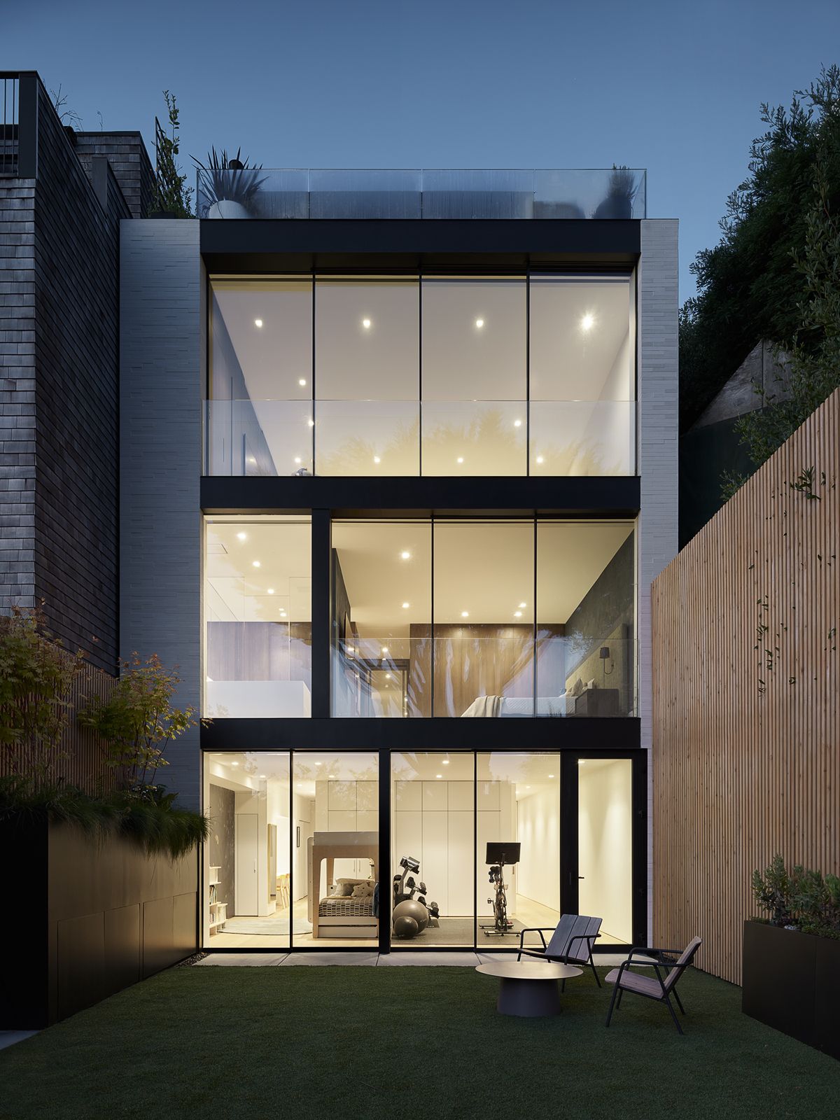 This narrow SF home is a modern take on treehouse living | Wallpaper