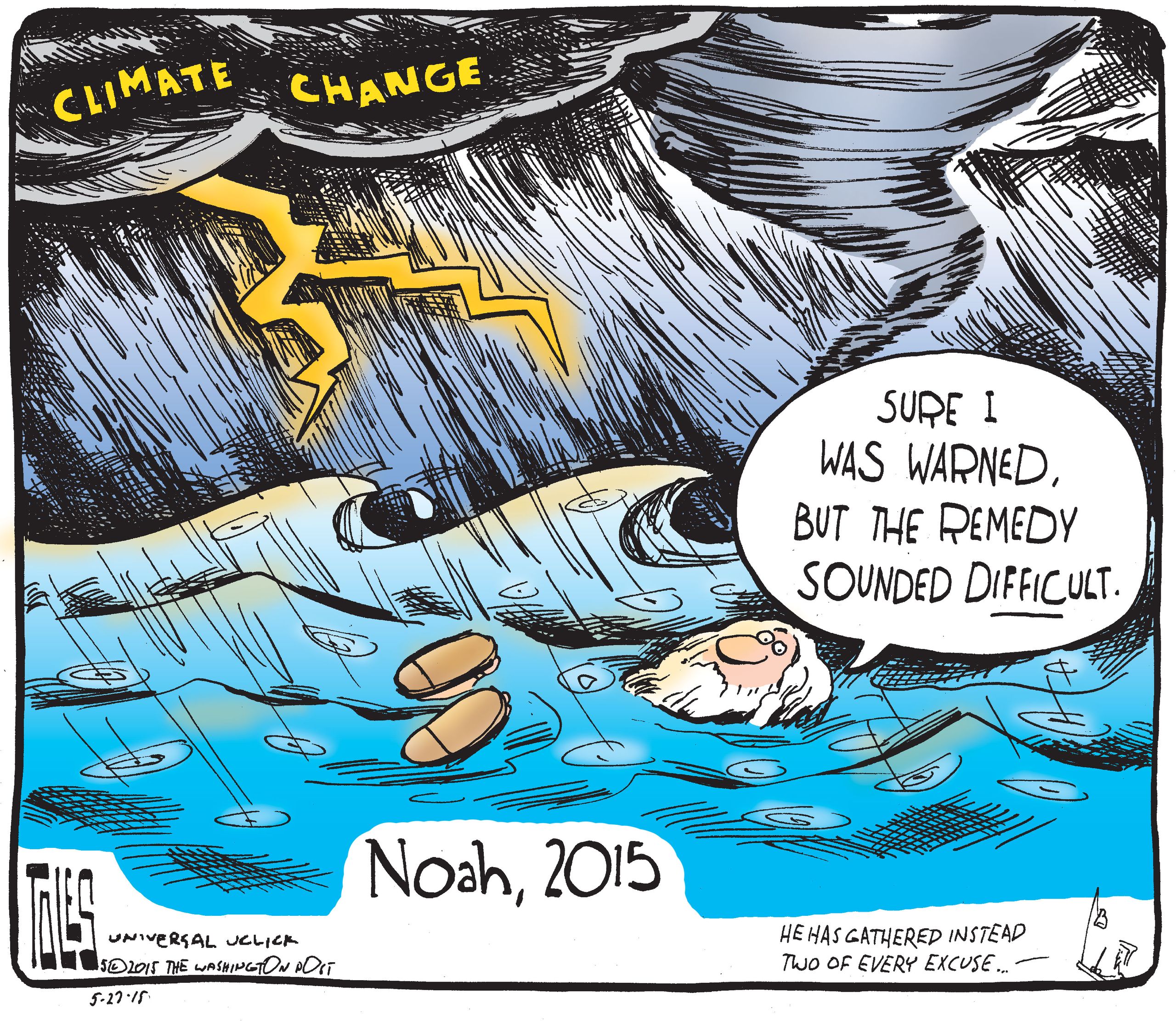 Editorial cartoon World Climate Change | The Week