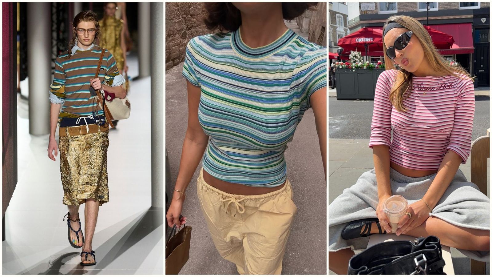 Hold The White Tee—Striped Tops Are Summer's Chicest Basic | Who What Wear