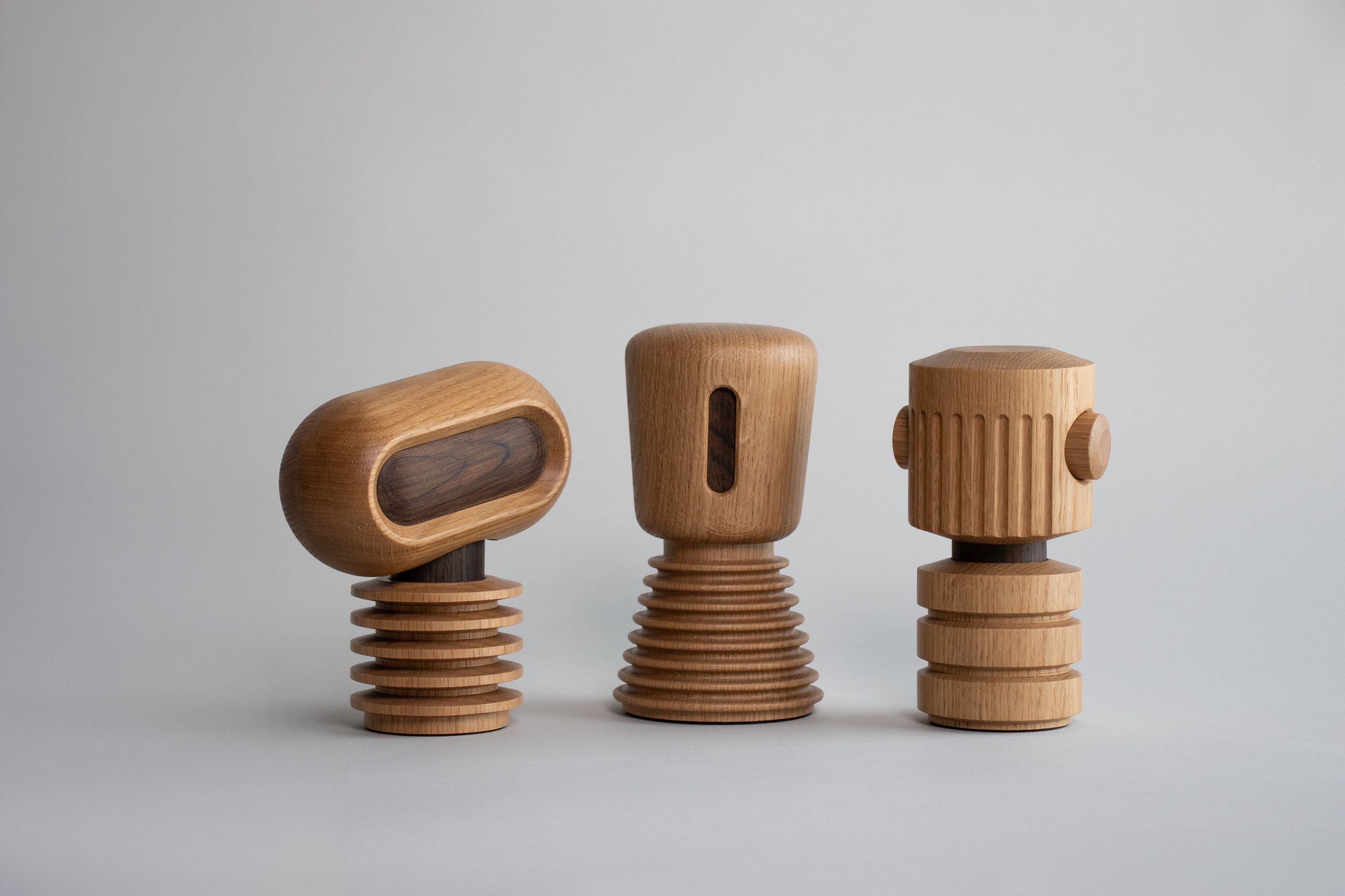 Swift Creatives’ Wooden Bots are sculptural in Danish oak | Wallpaper*