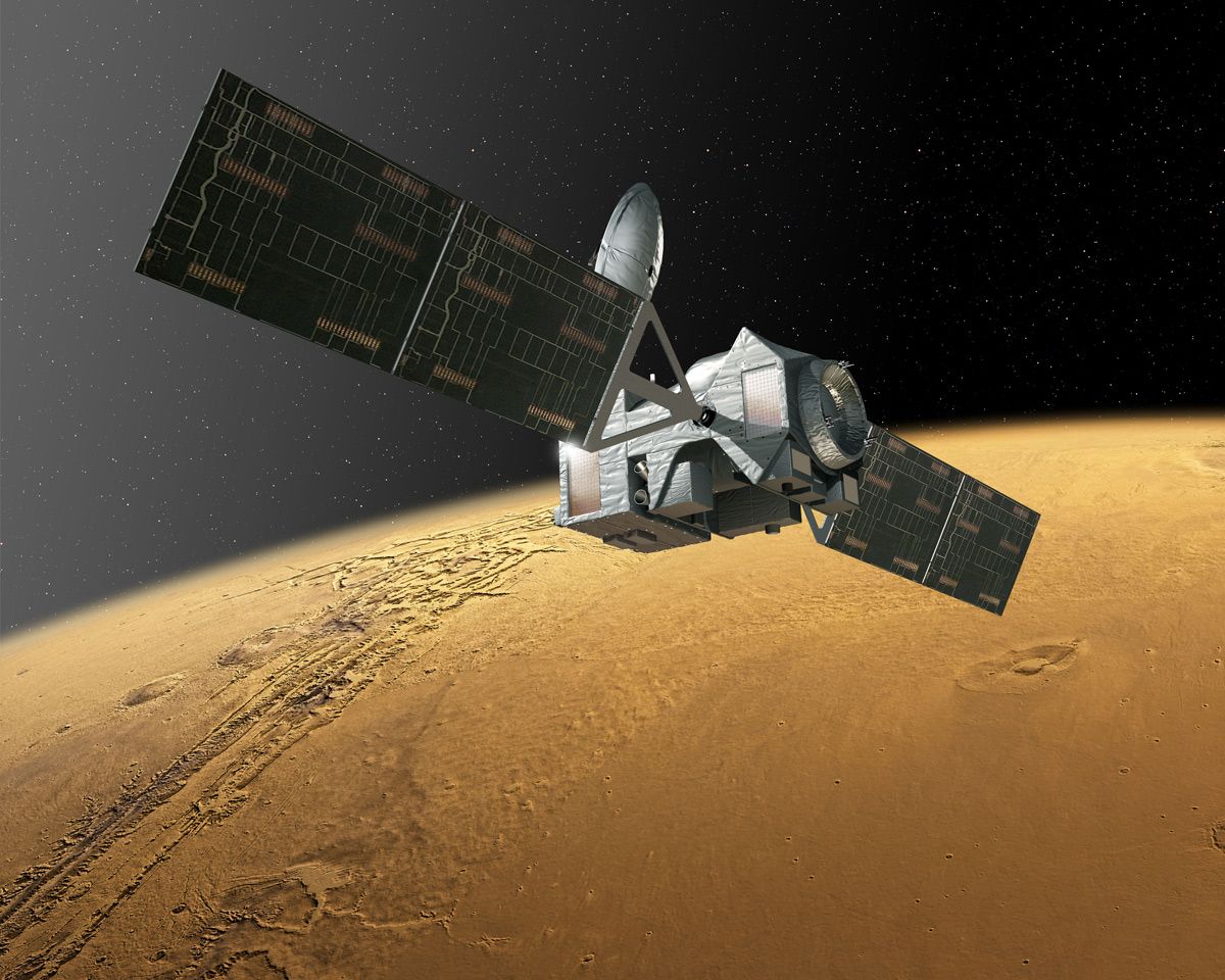 European Spacecraft Reaches Mars Orbit, But Lander's Fate Uncertain | Space