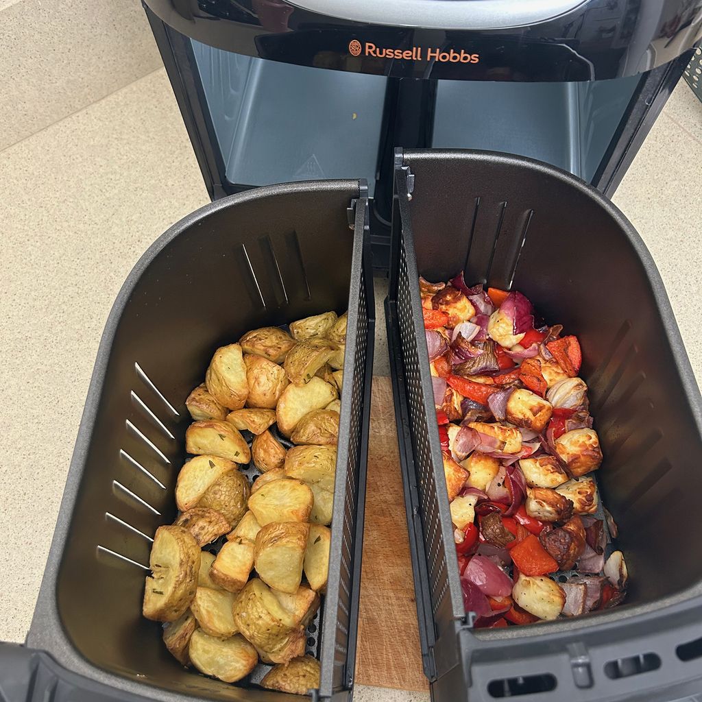 Russell Hobbs Satisfry Snappi Dual Basket Air Fryer review | Ideal Home