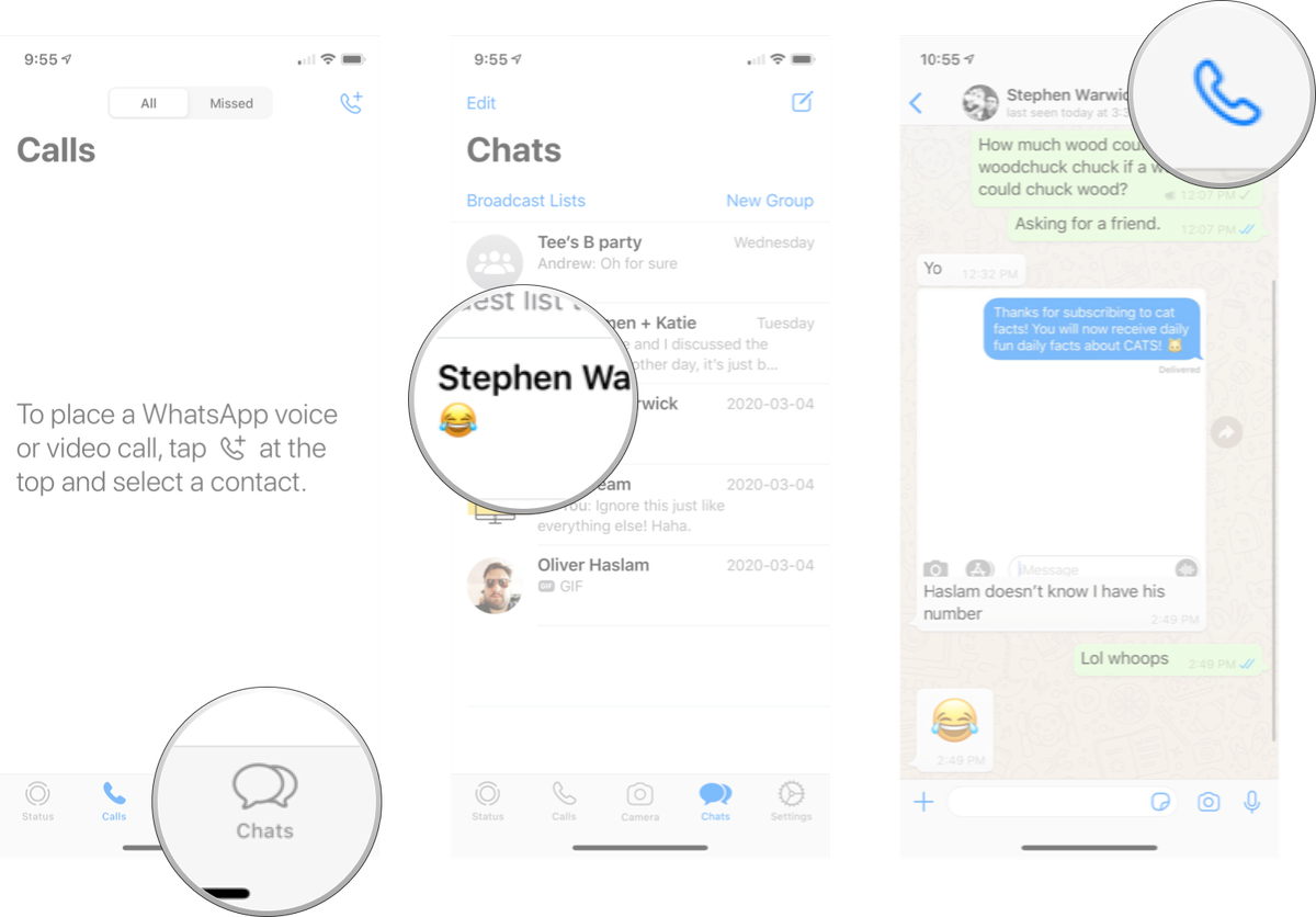 How to make and answer calls in WhatsApp for iPhone | iMore
