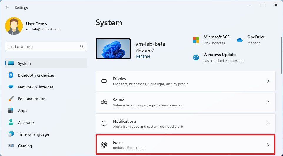 How to use Focus on Windows 11 2022 Update | Windows Central