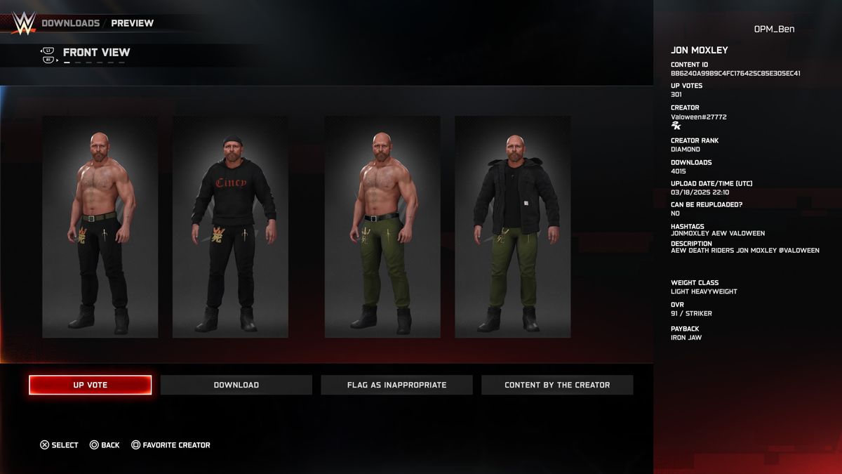 The best WWE 2K25 CAWs you have to download right now | GamesRadar+