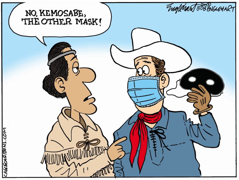 Other mask, Kemosabe | The Week