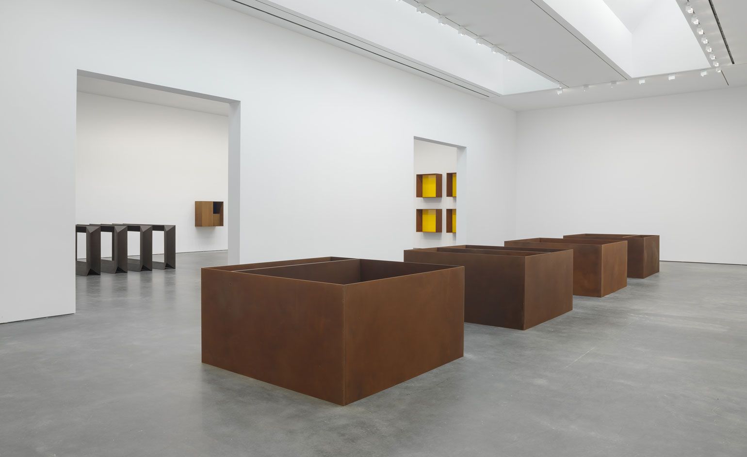 Donald Judd's Cor-ten steel sculptures on show | Wallpaper*