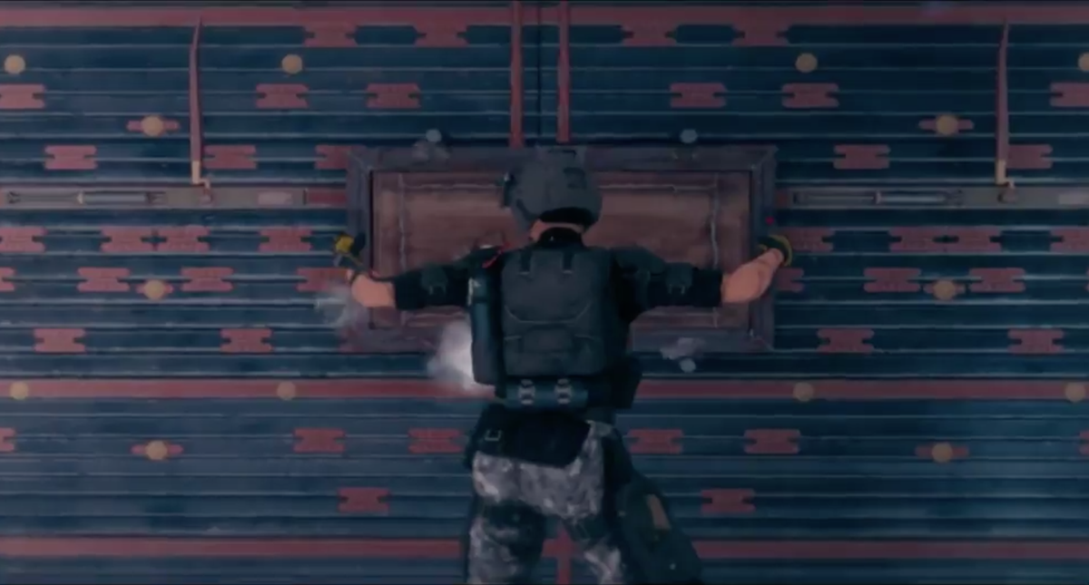 Ubisoft teases a new, breach happy Rainbow Six Siege operator | PC Gamer