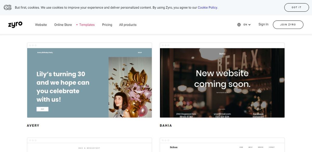 Zyro website builder review | TechRadar